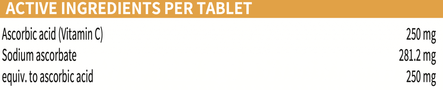 Vitamin C Chewable - Biogency